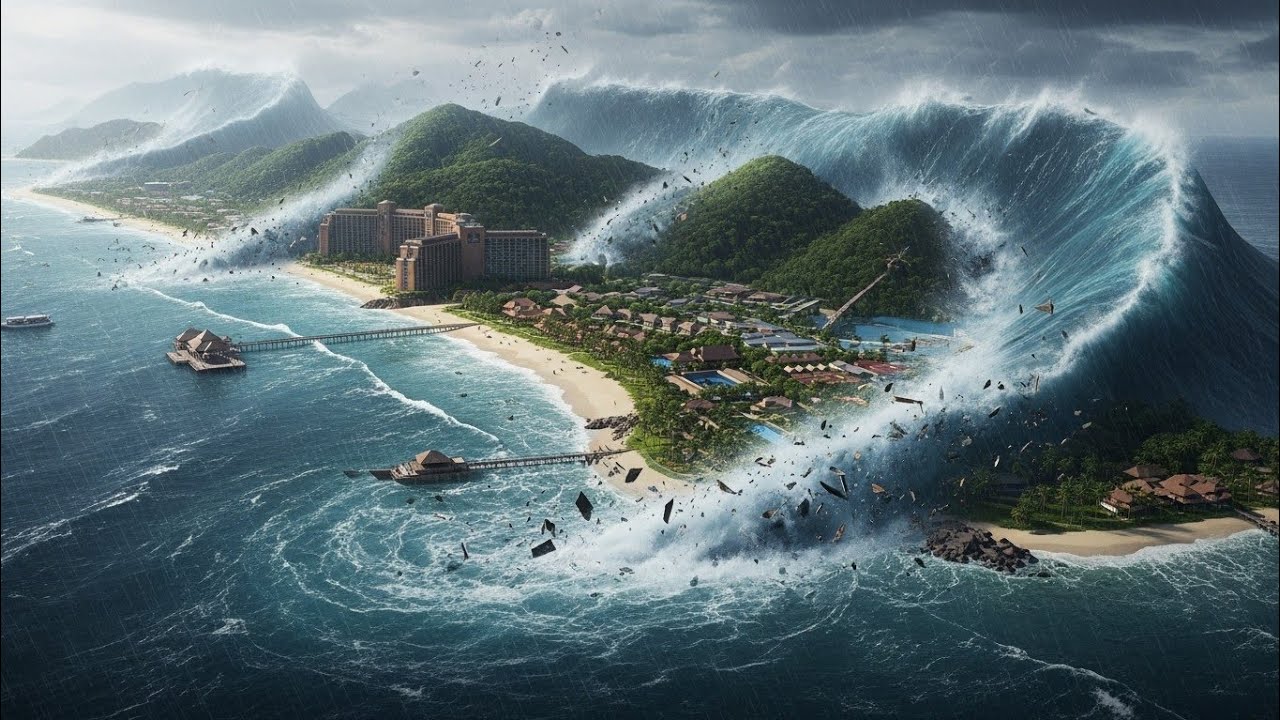 RAGING TSUNAMI: Langkawi Island Collapses, Malaysia Paradise Lost ...
