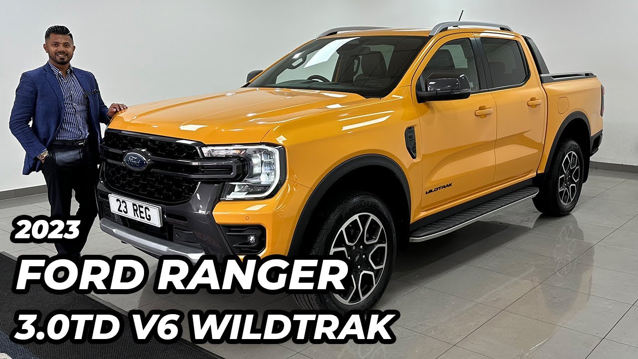 2023 Ford Ranger 3.0TD V6 Wildtrak (VAT Q) - YouTube