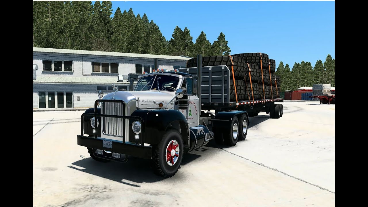 ATS Twisty Mexican Back Roads in the mTG Mack B62 - YouTube