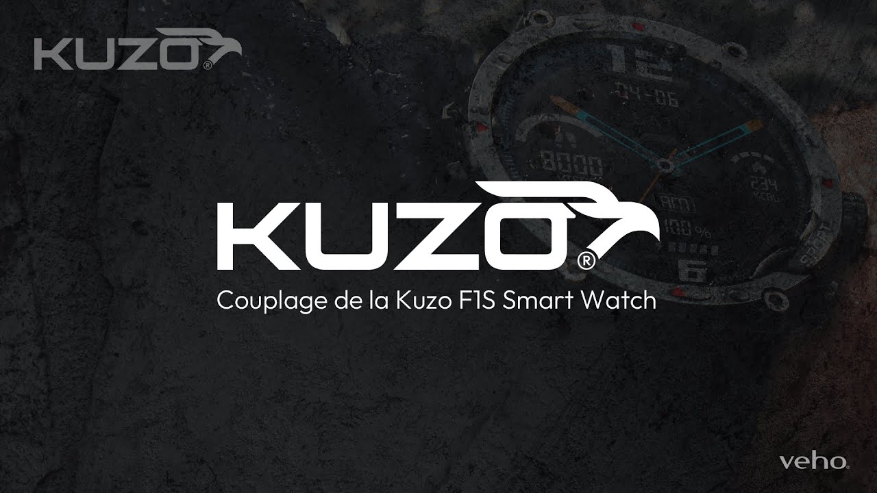 Veho Kuzo guide de configuration de la montre - YouTube