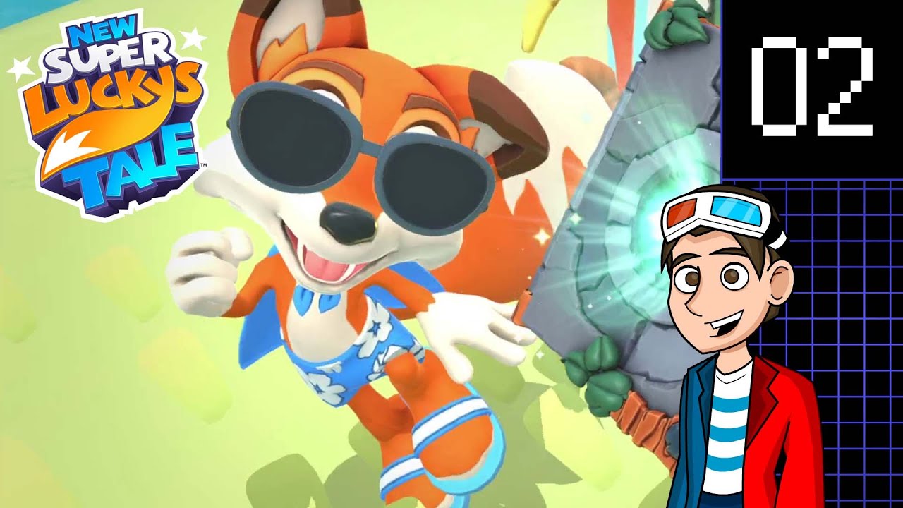 Cool Fox | New Super Lucky's Tale - 02 | Rob Plays - YouTube