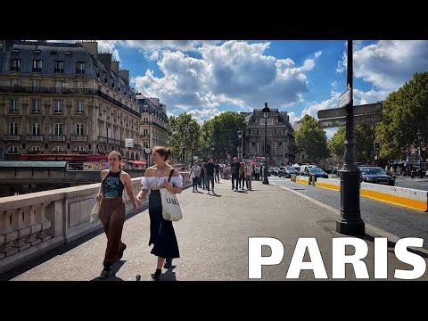 🇫🇷[PARIS 4K] WALK IN PARIS "BEAUTIFUL AFTERNOON WALK" (EDITED VERSION ...