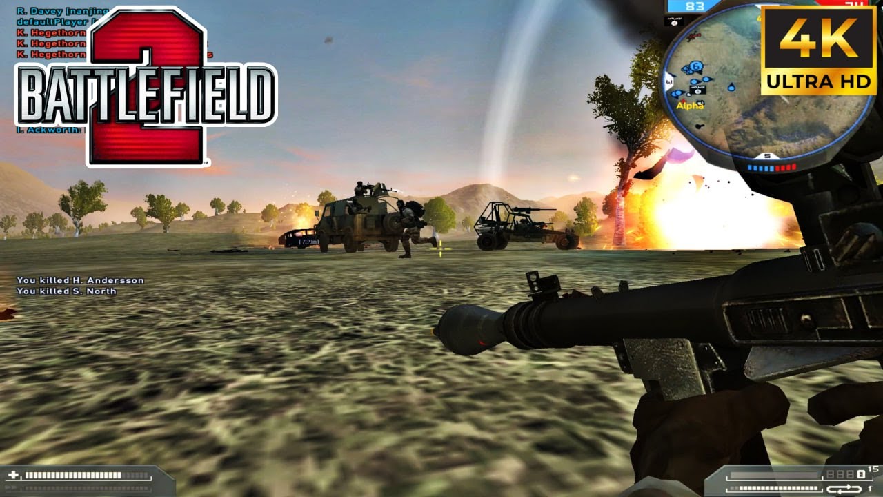 Battlefield 2 (2005) Rusmarines mod 50 vs 50 Full 4K gameplay - YouTube