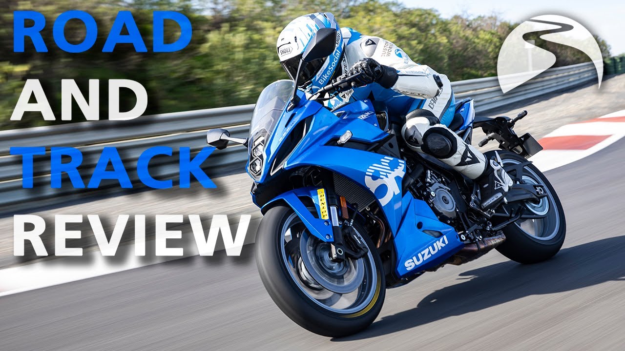 Suzuki GSX-8R (2024) Road and Track Review - YouTube