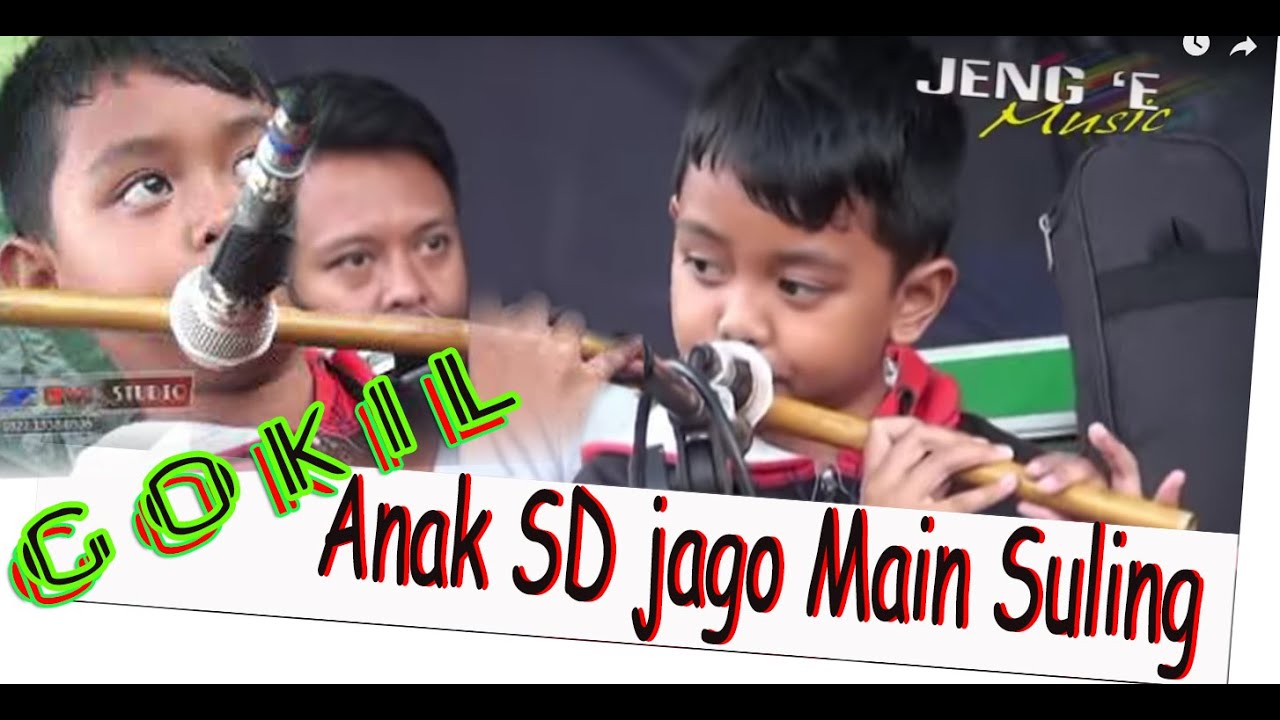 SULING SAKTI Anak SD jago Main Suling | Tiada Guna REGY SULING - YouTube