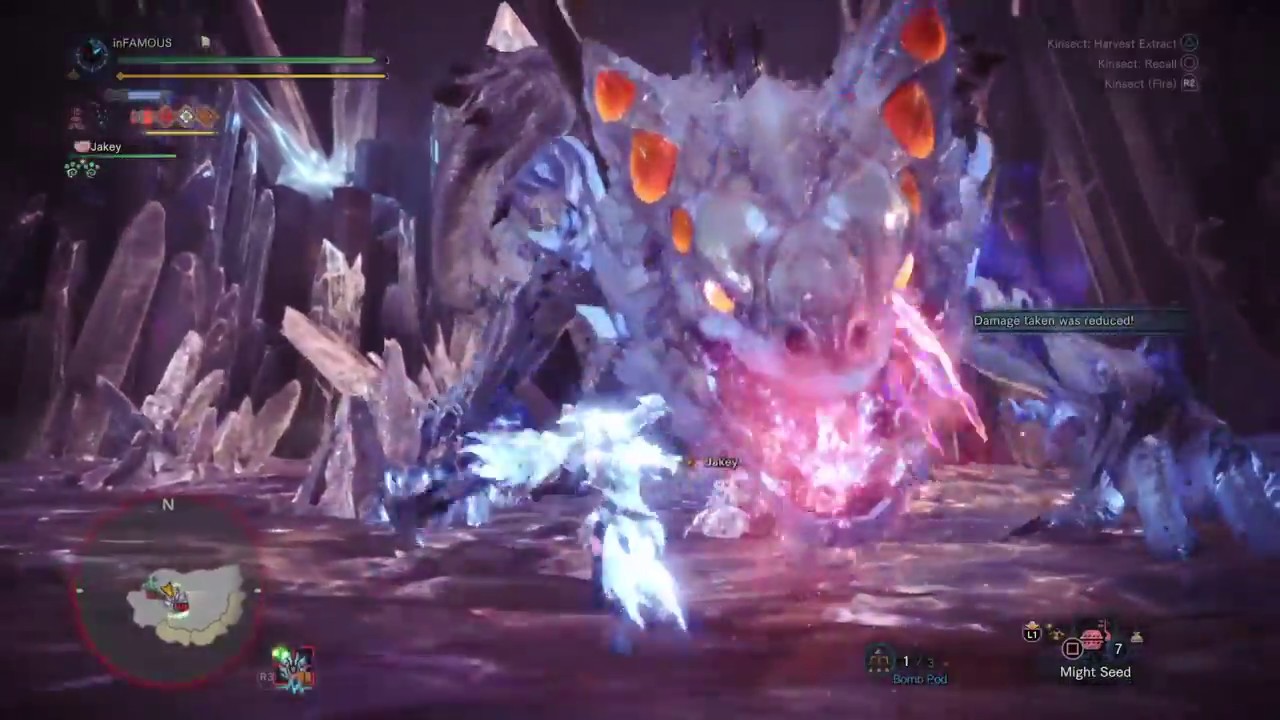 MHW - Xeno'jiiv Solo 10:42 Insect Glaive - YouTube