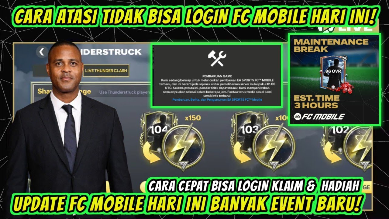 CARA MENGATASI TIDAK BISA LOGIN FC MOBILE HARI INI | UPDATE FC MOBILE‼️ ...