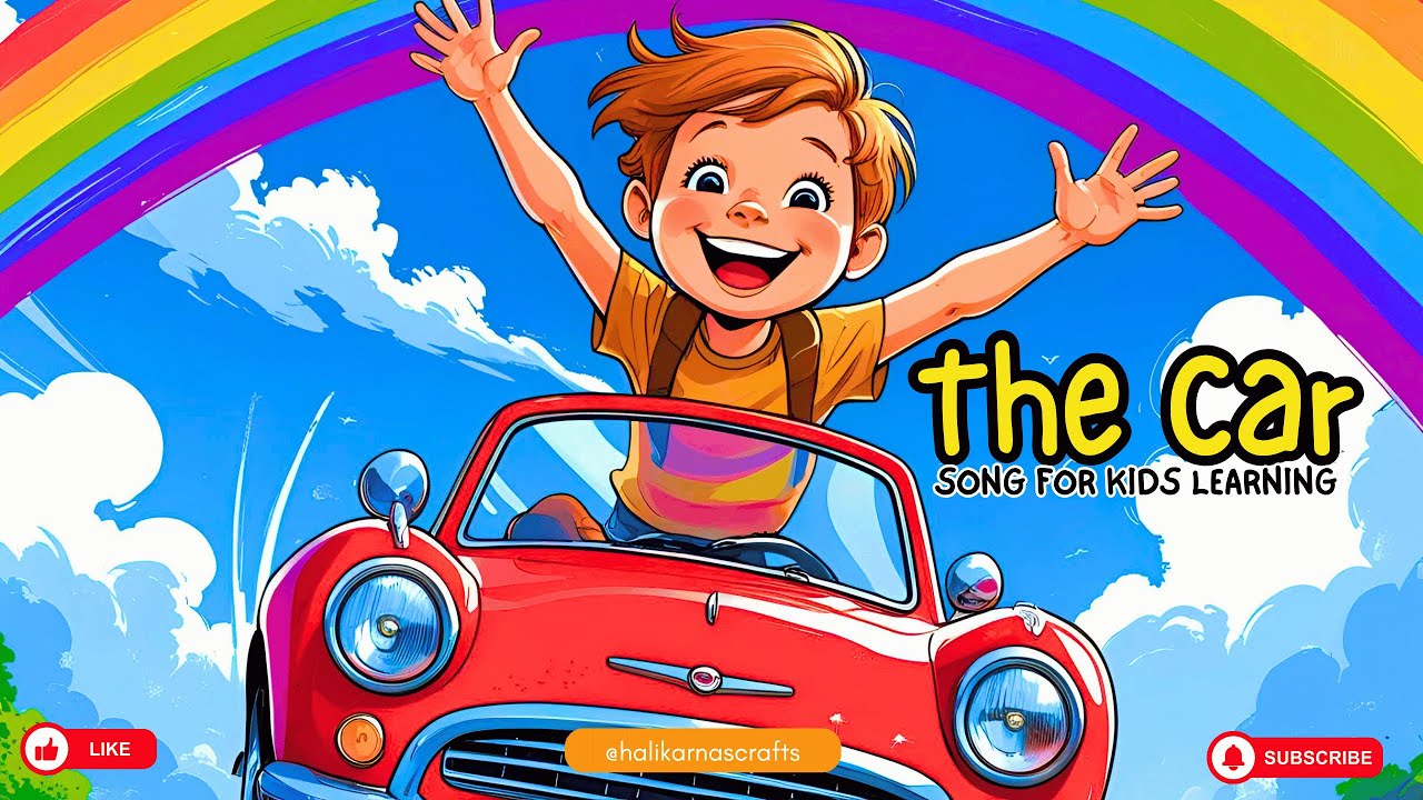 Vroom Vroom A Fun Car Song for Kids Learning - YouTube