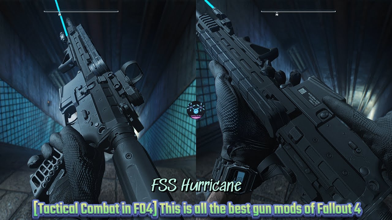 [Tactical Combat in FO4] This is all the best gun mods of Fallout 4 ...