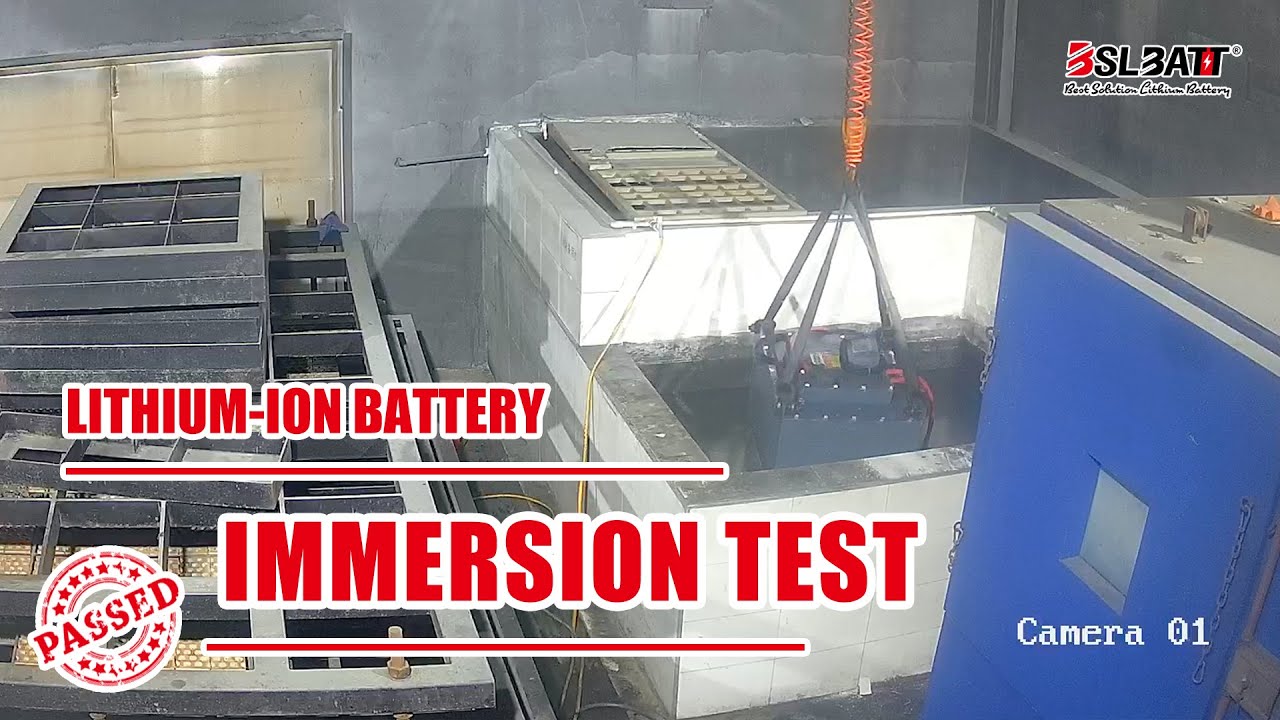 Come and see how BSL lithium batteries pass the UL "Immersion Test ...