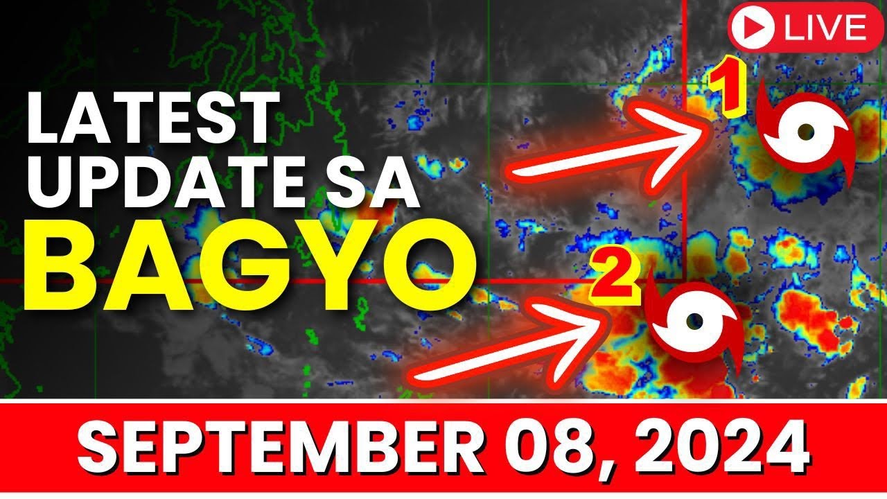 Latest Update Sa Bagyo September 08, 2024 | Low Pressure Area in the ...