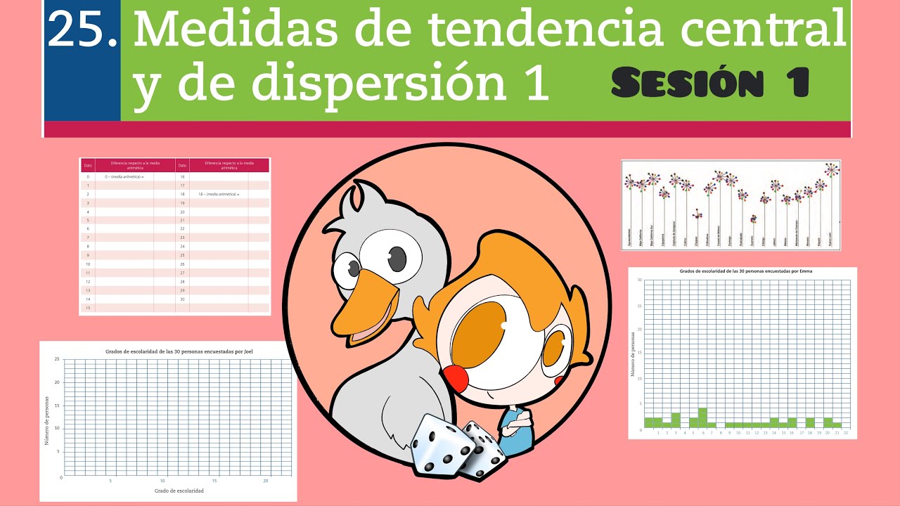 Matemáticas 2 Secuencia 25 Medidas De Tendencia Central Y De