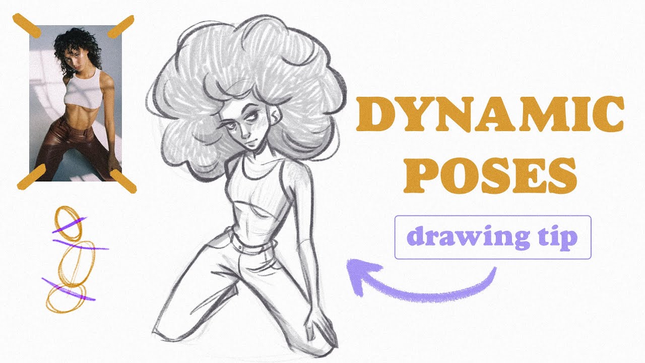 ️ How I draw dynamic poses vol.2 | Procreate Shorts - YouTube