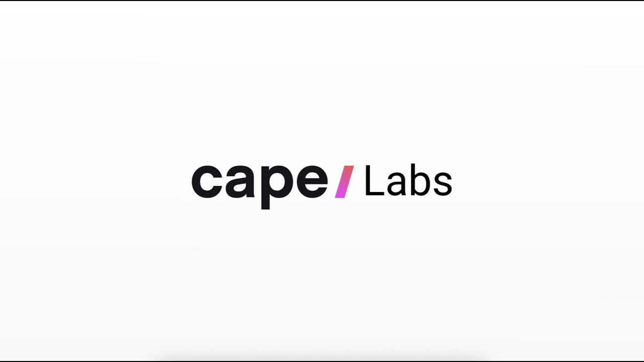 Cape Labs: Visual Analysis - YouTube