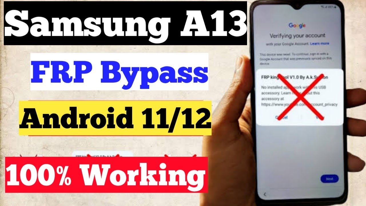 Samsung A13 Frp Bypass Without Alliance Shield | Samsung A13 Frp Bypass ...