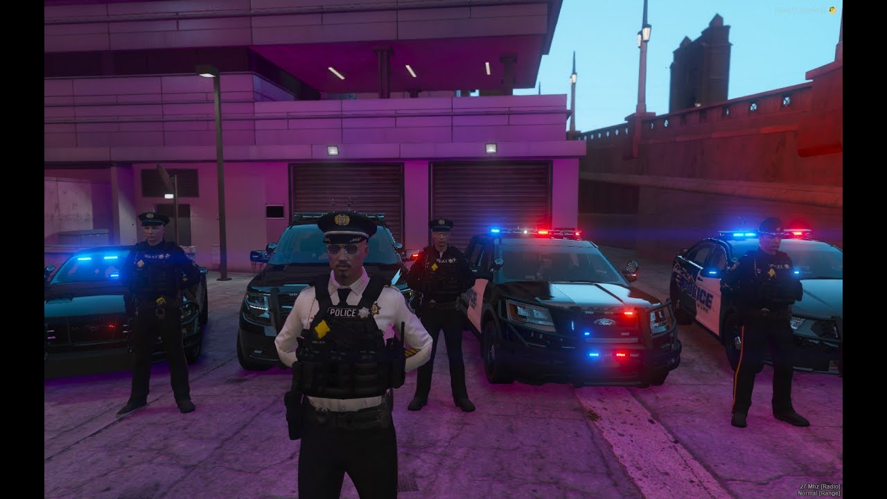 Police patrol LIVE (FiveM GTA V RP) - YouTube