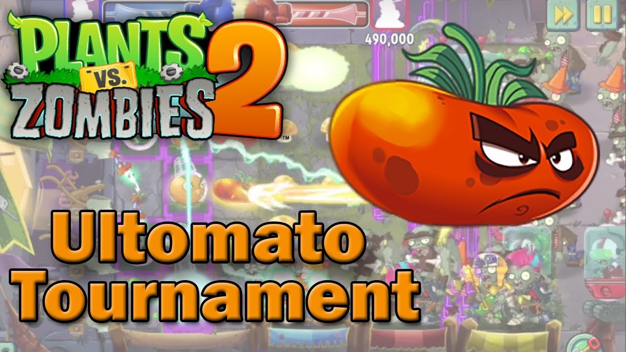 Plants vs Zombies 2 Arena: Ultomato Tournament (4м) - YouTube