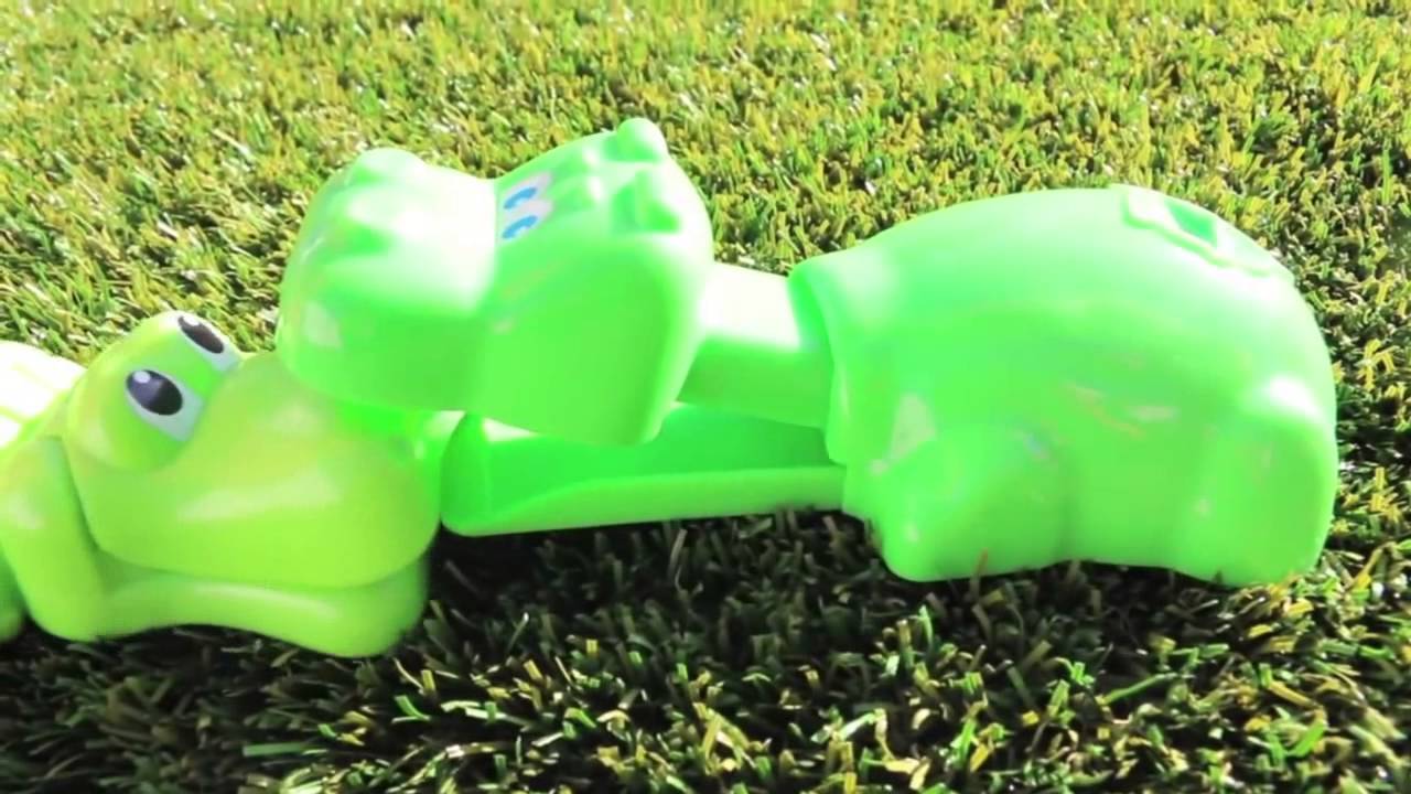 Play Doh Hungry Hungry Hippo Eats Cars Micro Drifters Prank PlayDough ...