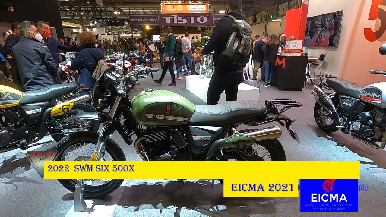 2022 SWM Six 500X Walkaround Eicma 2021 Milan - YouTube
