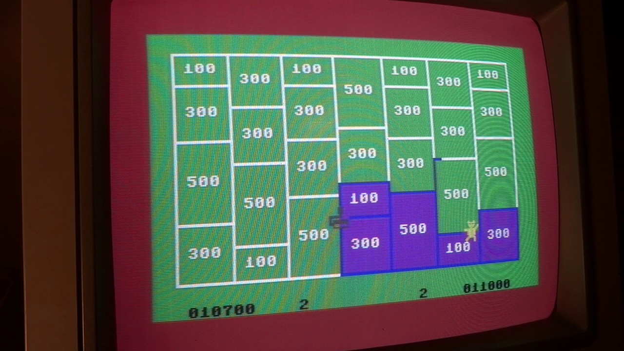 Commodore 64 - Potty Painter in the Jungle (Rabbit) - Gameplay ...