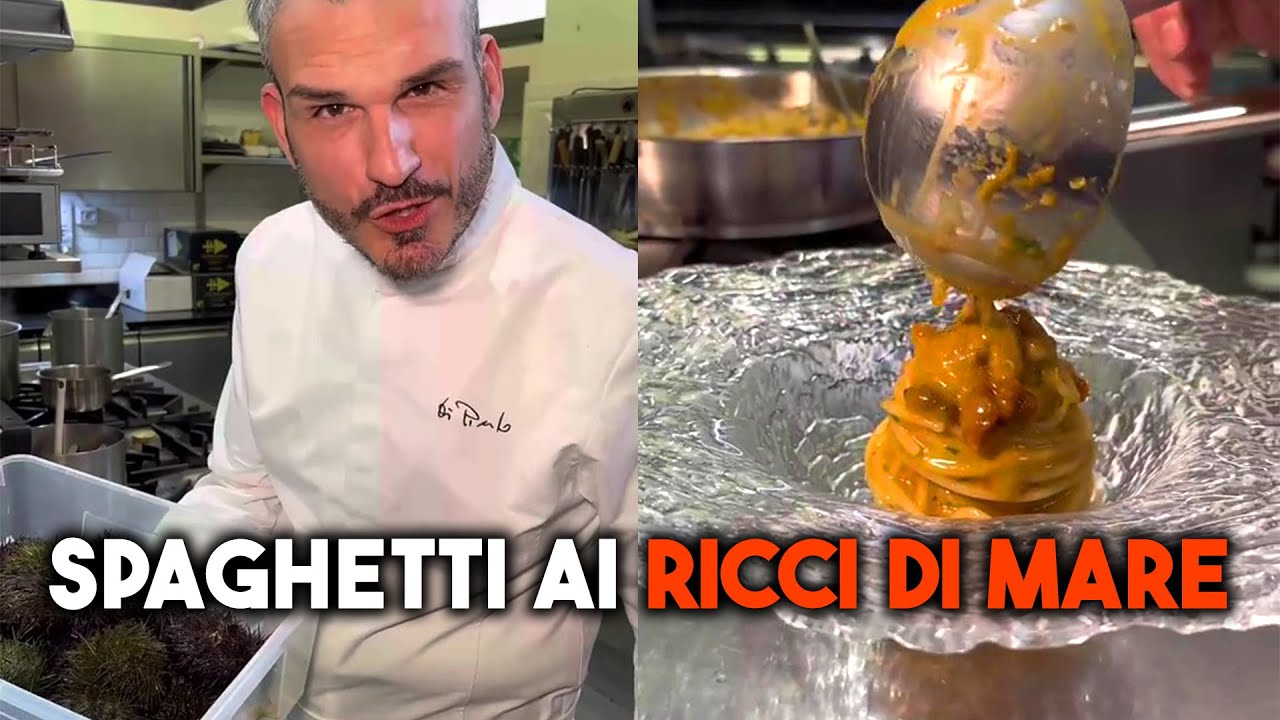 Spaghetti ai ricci di mare ️ Chef Roberto Di Pinto - YouTube