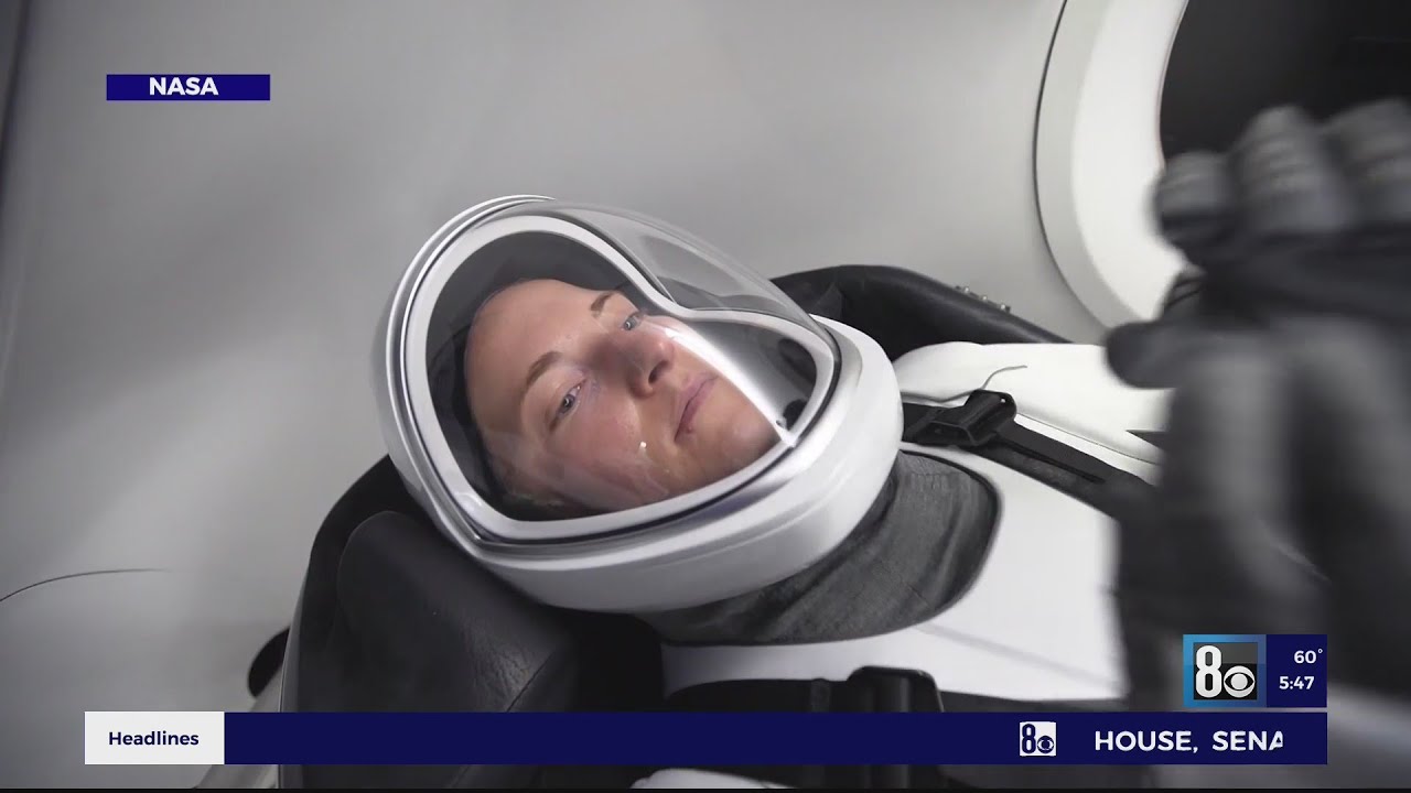 INTERVIEW: Astronauts preparing to launch into Space on Halloween - YouTube
