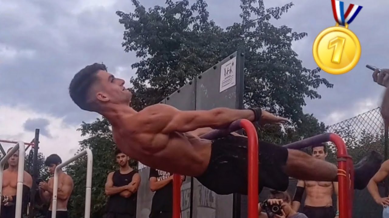 My first CALISTHENICS COMPETITION🥇 - YouTube