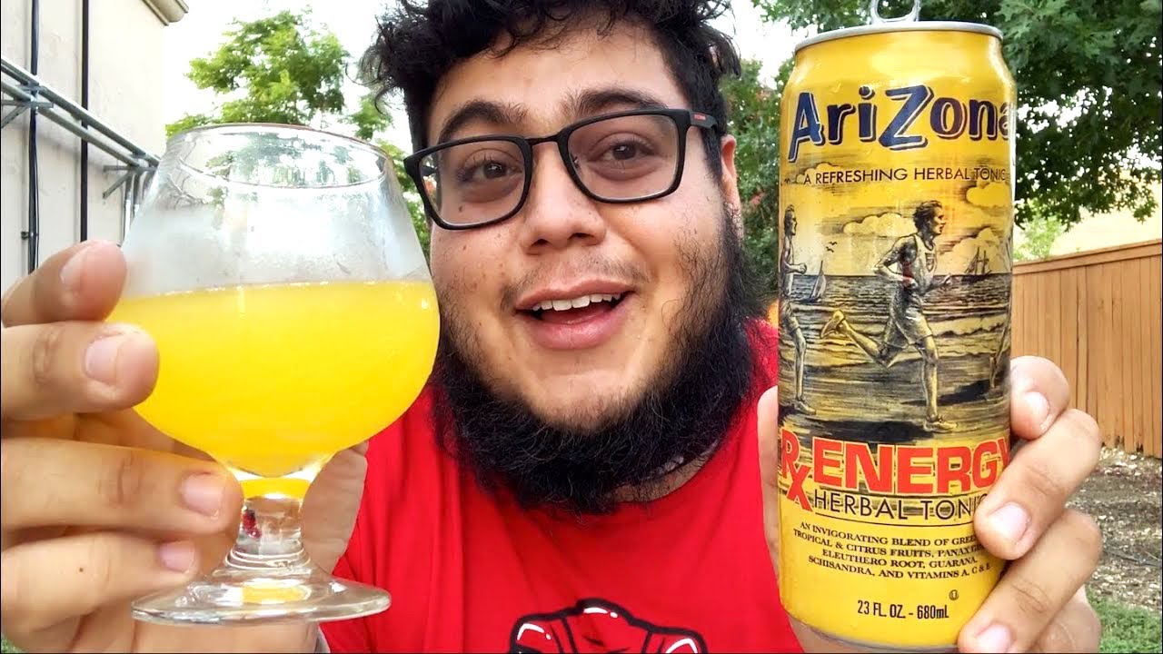 Arizona Tea RX Energy #FoodReview - YouTube
