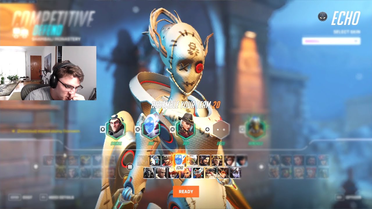 JAKE ECHO + JAY3 + EMONGG - OVERWATCH 2 TOP 500 SEASON 7 - YouTube