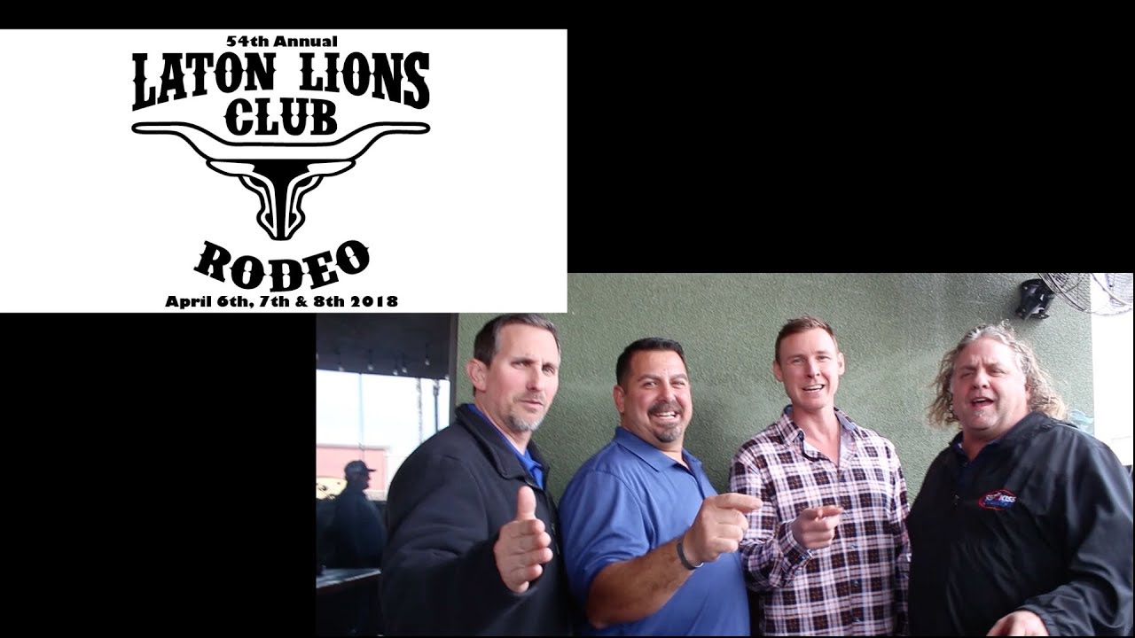 2018 Laton Lion's Rodeo Former Grand Marshals - YouTube
