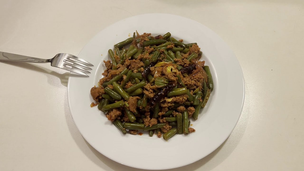 Aquí Cocinando - Ejotes con Chorizo - YouTube