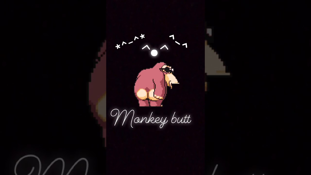 Monkey butt - YouTube