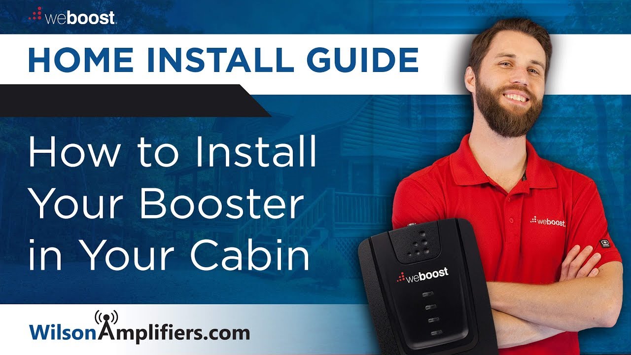 Signal Booster Installation: For Cabin - YouTube