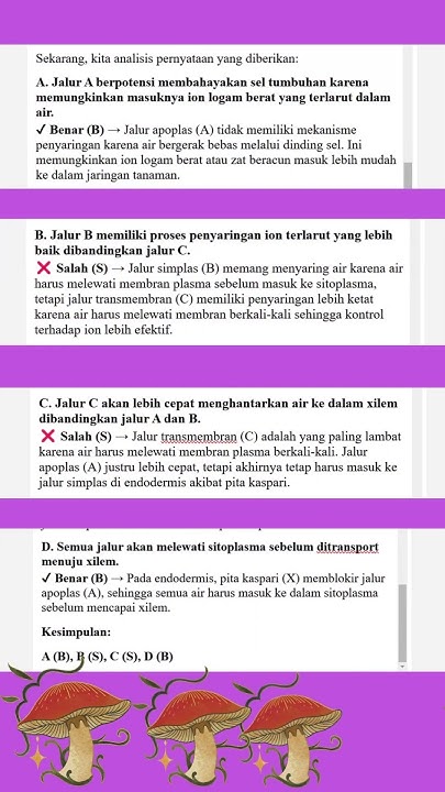 Pembahasan Soal KSK Biologi 2024 nomor 14 #KSKbiologi2024 - YouTube