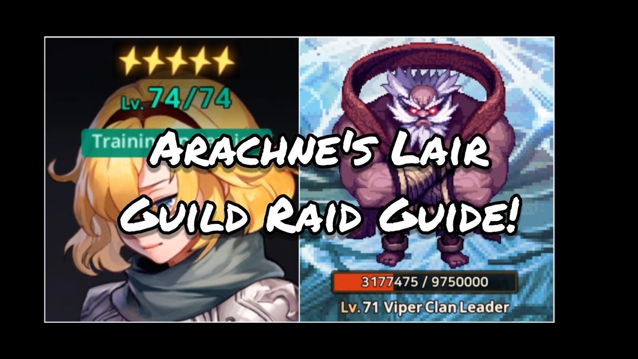 Guardian Tales: Arachne's Lair Guild Raid Guide! (My Opinion) - YouTube