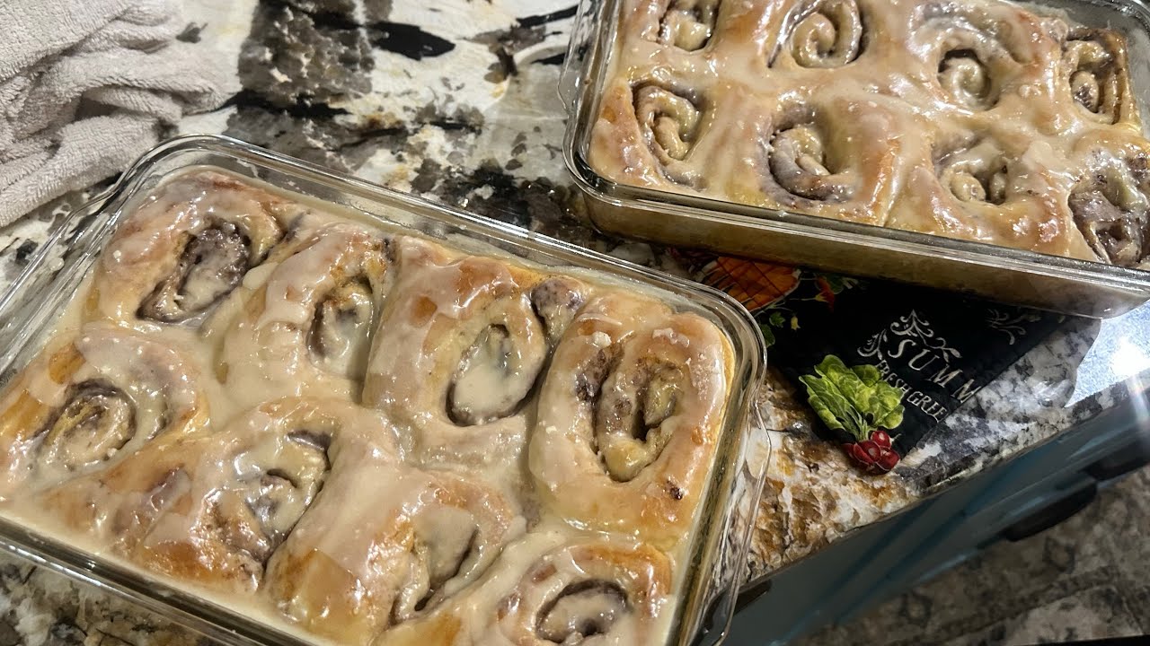 Homemade Cinnamon Rolls - YouTube
