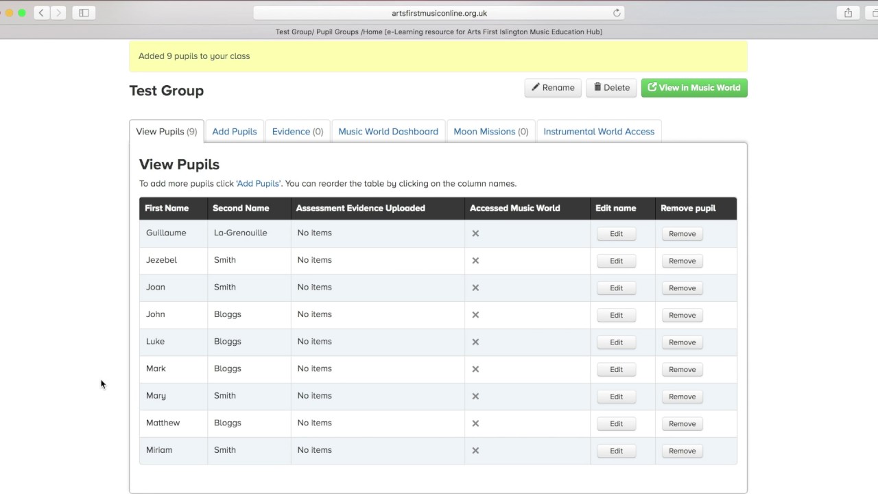 Charanga Tutorial - Adding Pupil Groups - YouTube