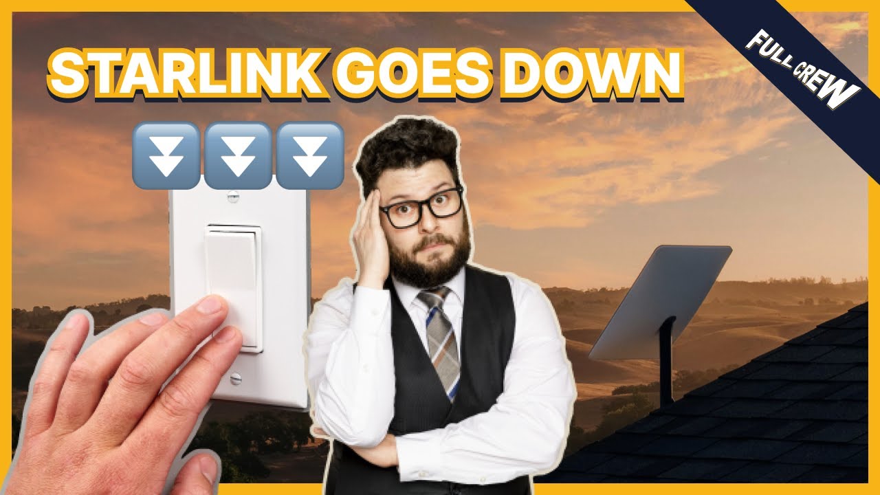 Starlink Suffers First Major Outage - YouTube