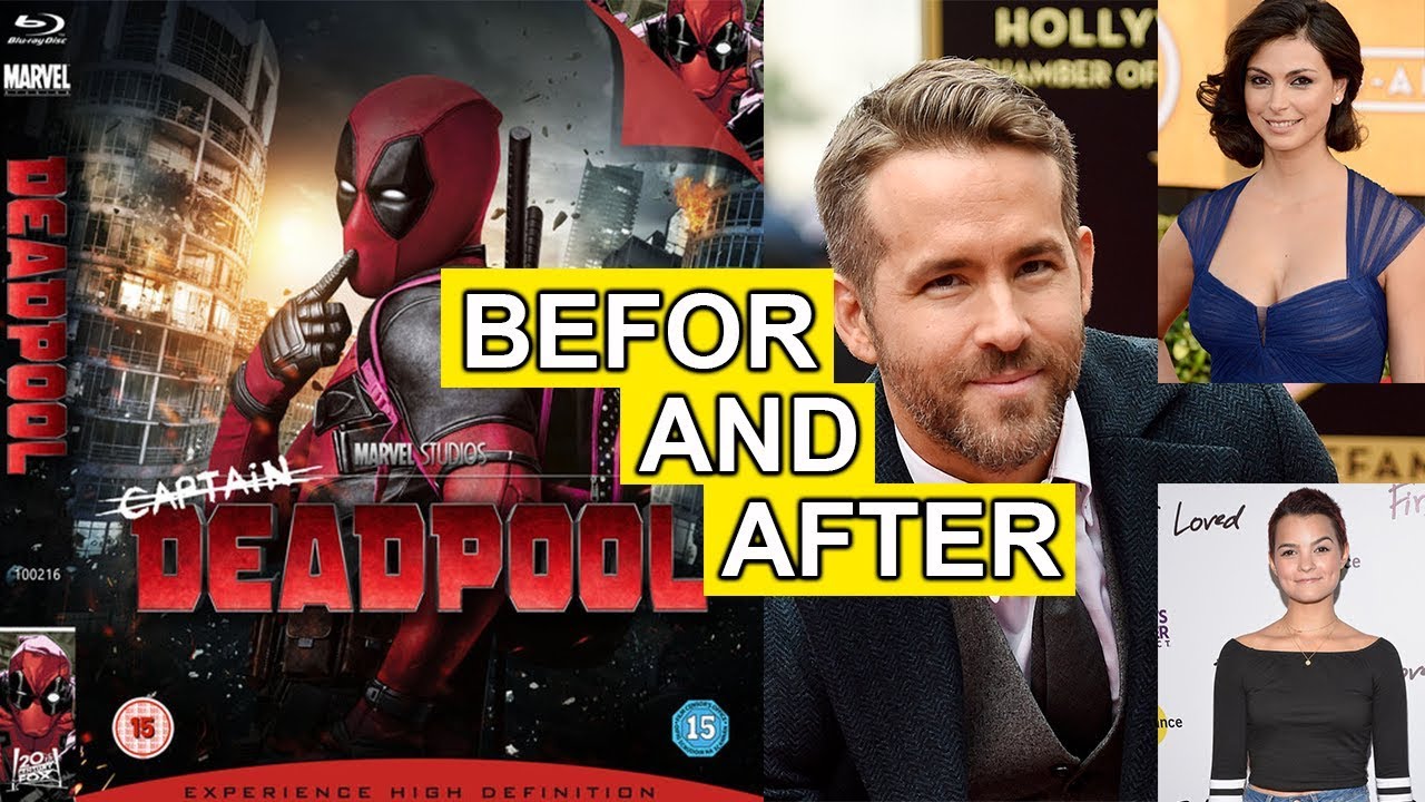 Deadpool - Before and After - Actors Real Names - 1997 to 2017 - Then ...