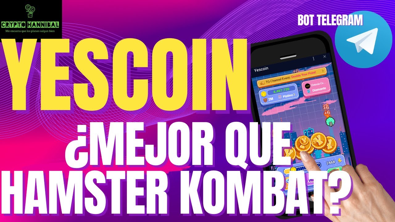 🔥 ¿MEJOR QUÉ HAMSTER KOMBAT? 🔥 BOT DE TELEGRAM 🔥 YESCOIN 🔥 - YouTube