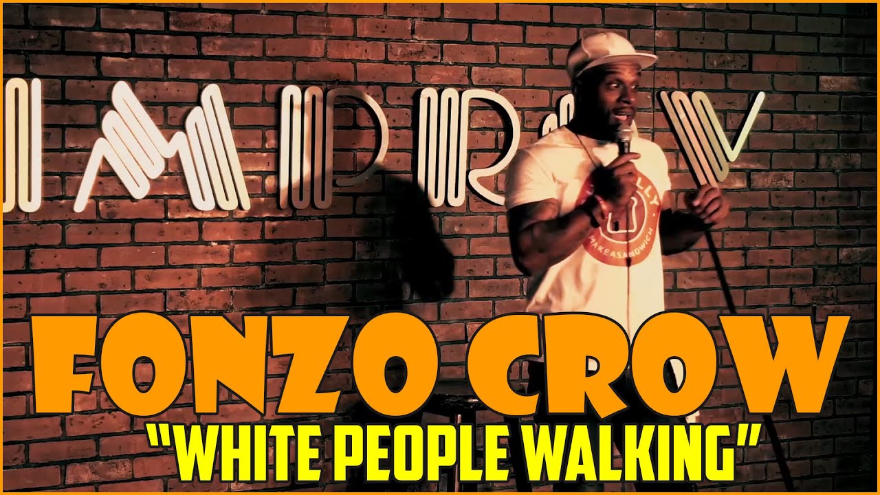 Fonzo Crow - Stand-Up - White People Walking - YouTube