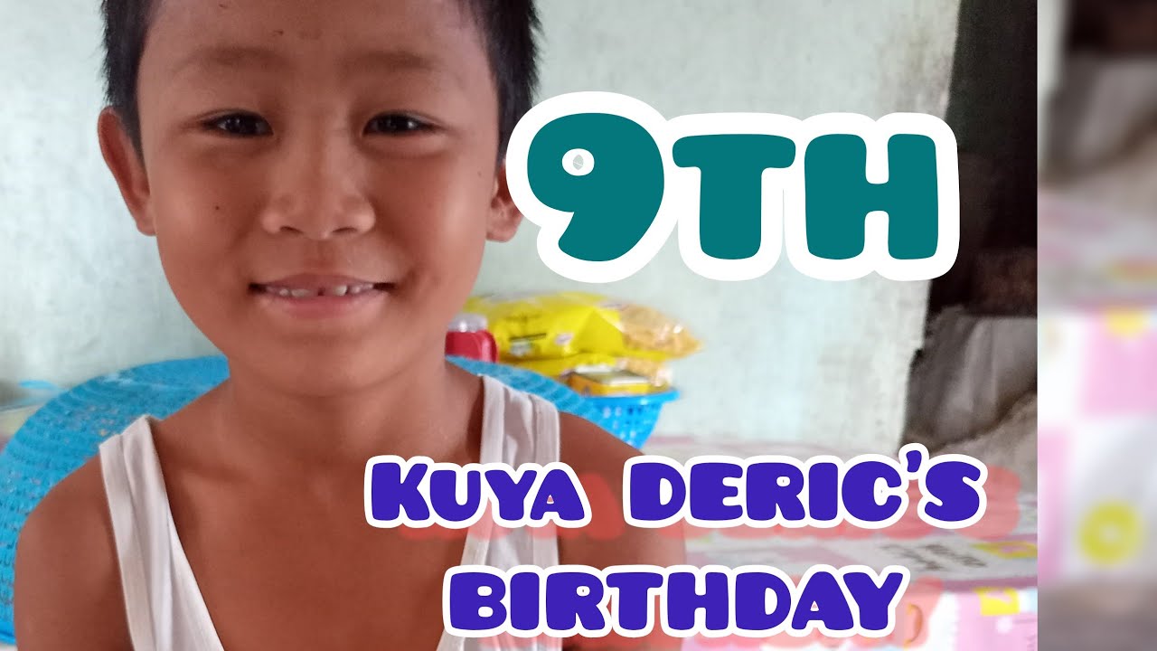 KUYA DERIC BIRTHDAY CELEBRATION ️🎉 - YouTube
