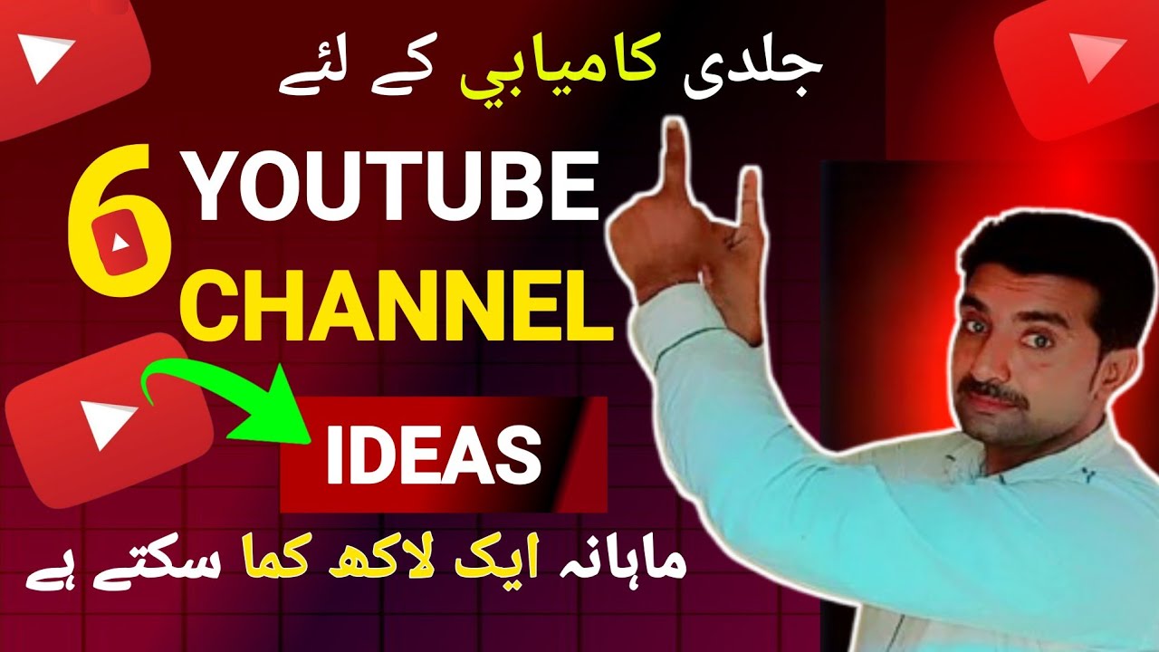 6 Best Topics | Ideas to Start a YouTube Channel |🔥 High CPM Niches 🚀 ...