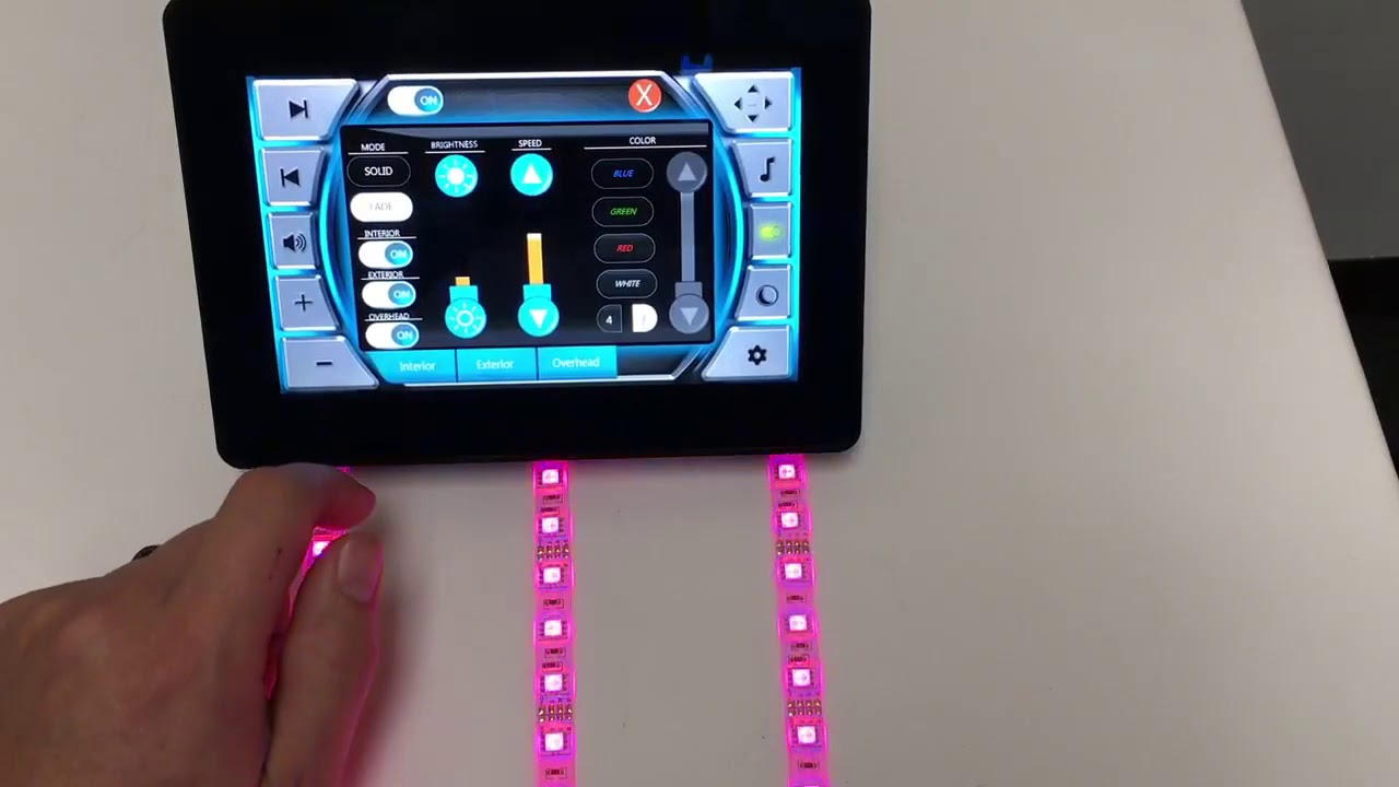 Avalon Tahoe RGB Lighting Control Summary - YouTube