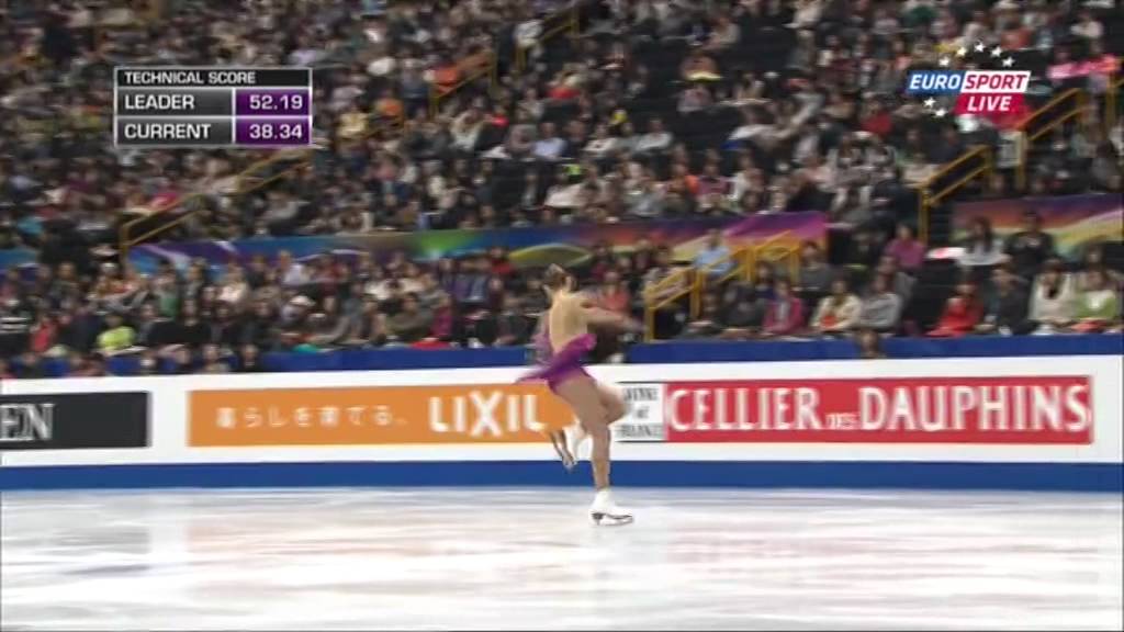 Natalia POPOVA(UKR)-FP-WC2014 - YouTube