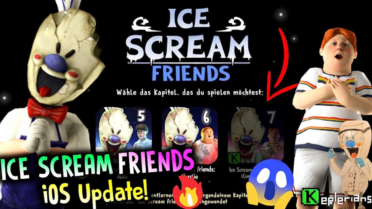 ICE SCREAM Friends App new UPDATE Ice Scream 7 Friends: Lis COMING Soon ...