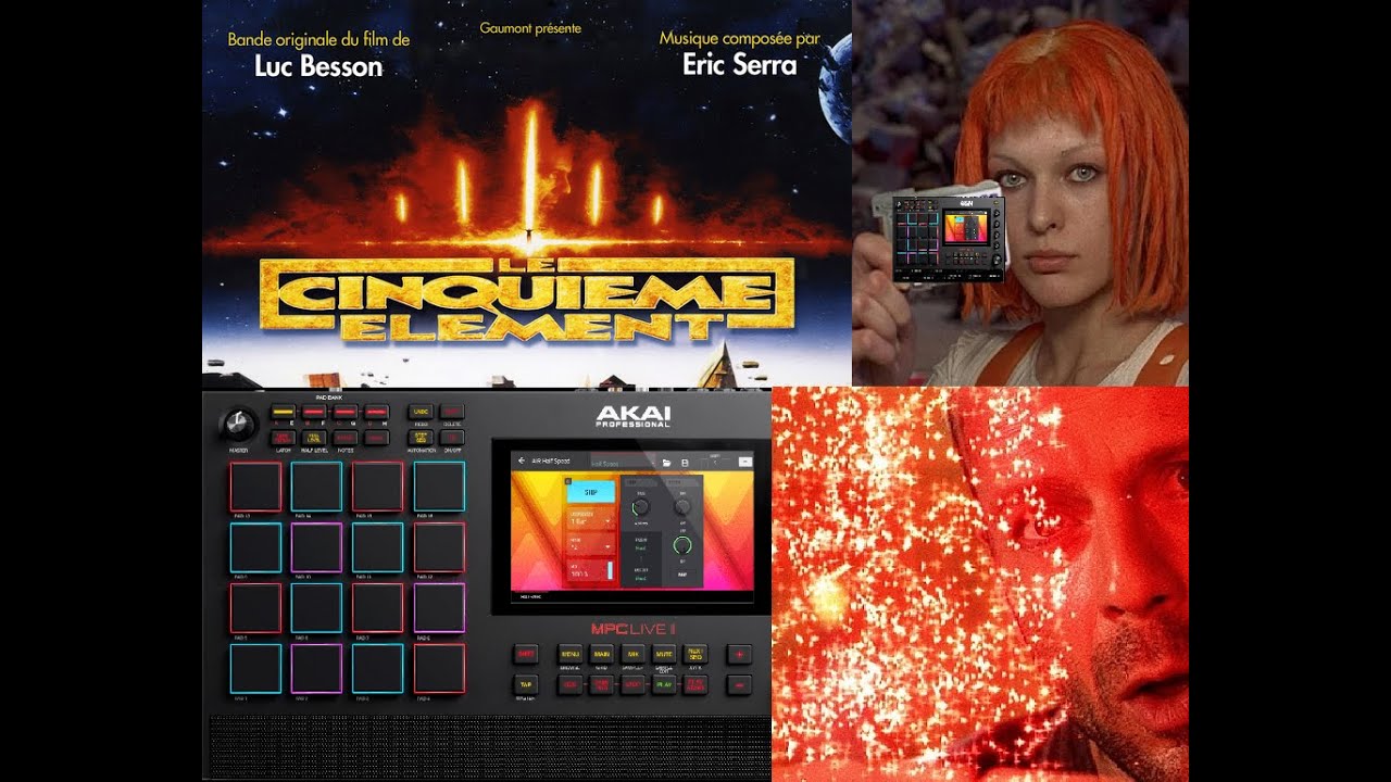 RAW Beat Making - Sampling The Fifth Element OST | MPC Live 2 - YouTube