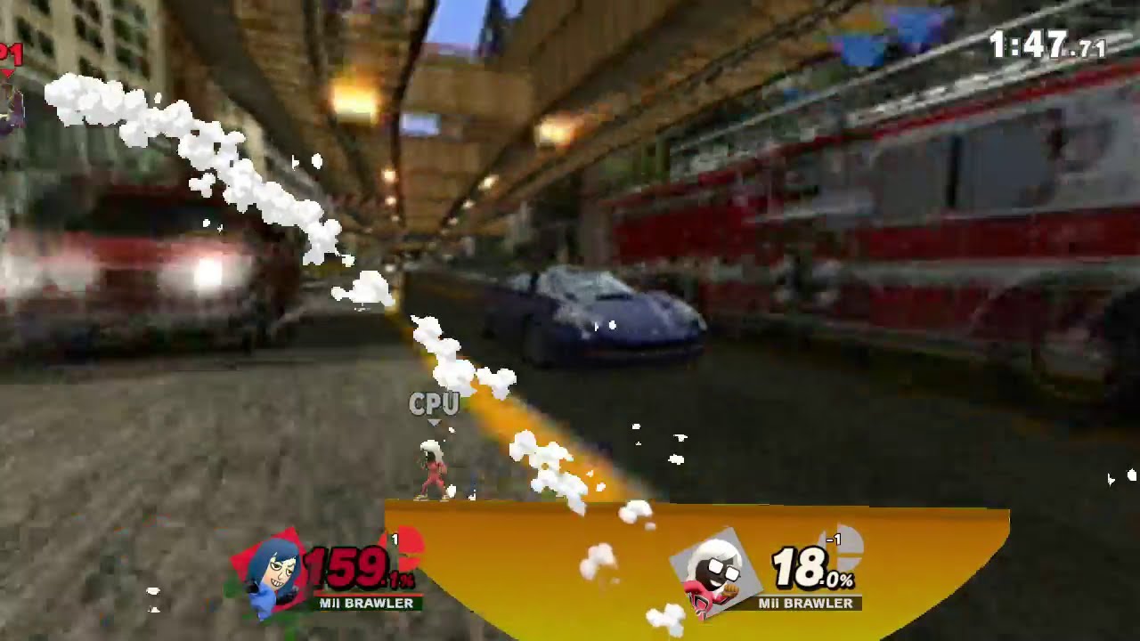 Burnout 3: Smashdown (SSBU green screen) - YouTube
