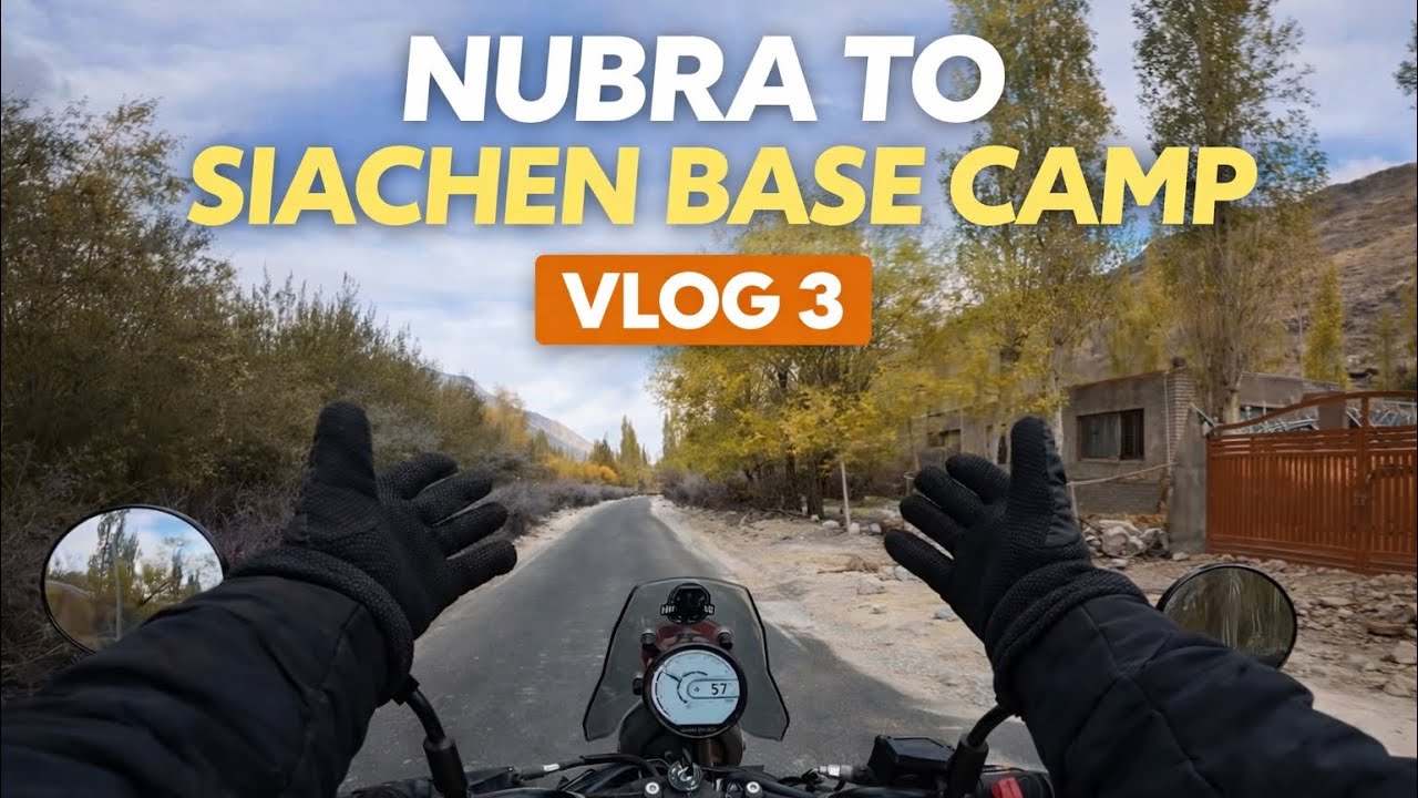 Nubra to Siachen Base Camp & OP Baba Mandir | Ladakh Trip Day 3 - YouTube