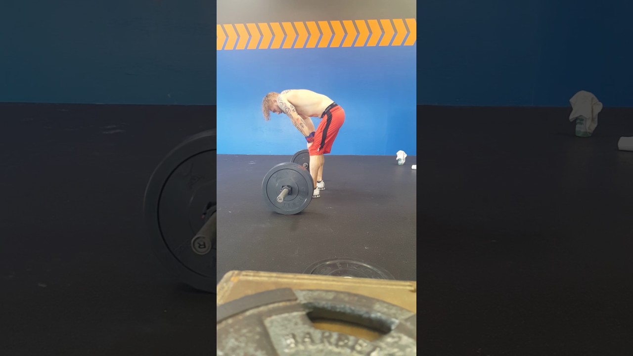 Half cleans 165# - YouTube